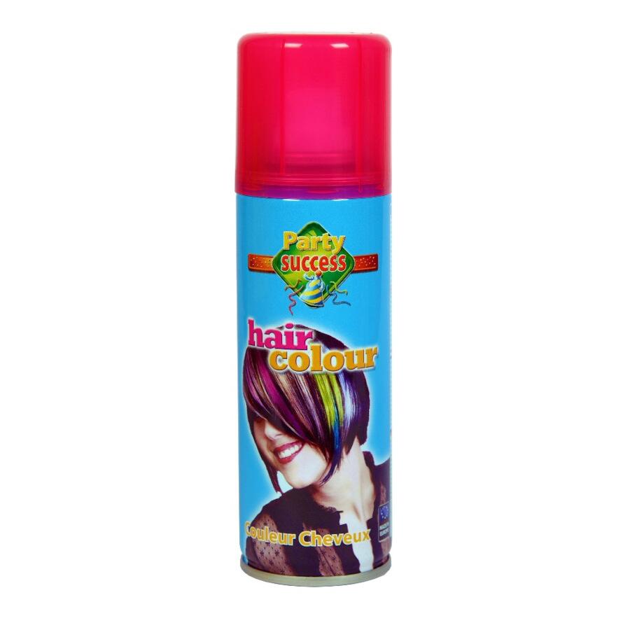 Party Success Temporary Fluorescent Red Hair Colour Spray - 125ml