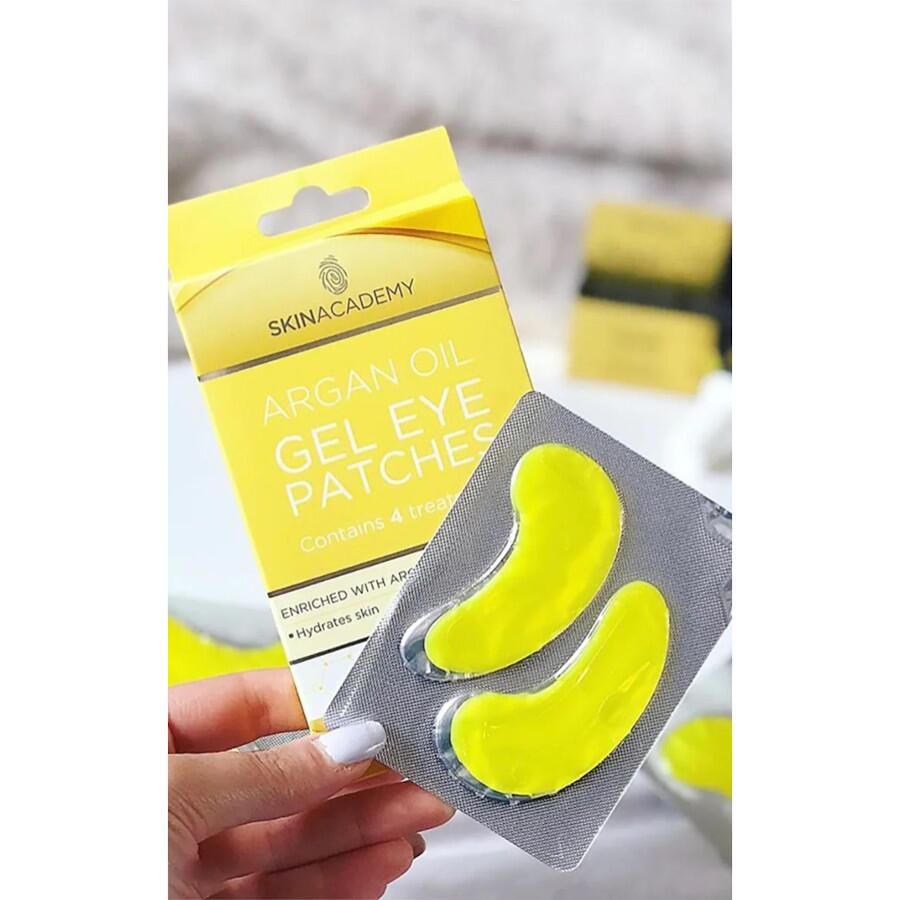 Skin Academy Argan Oil Gel Eye Patches - 4 Treatments