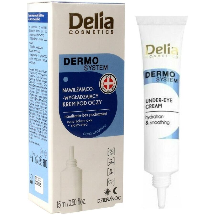 Delia Dermo System Smoothing & Moisturizing Under-Eye Cream - 15ml