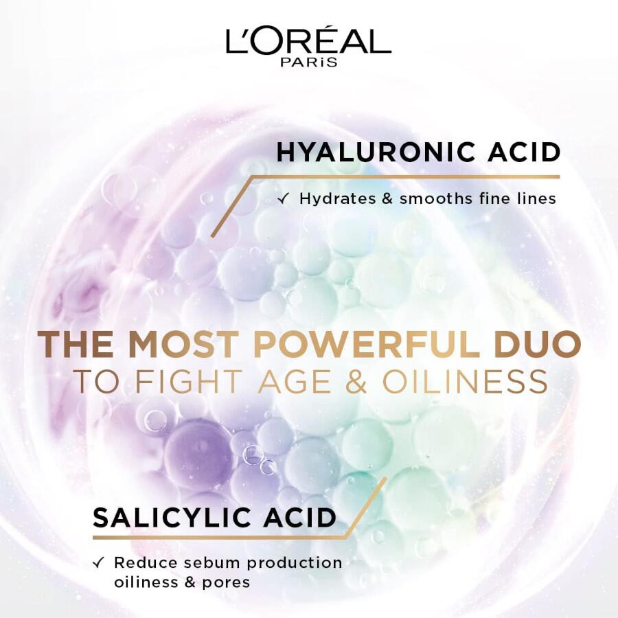 L'Oreal Hyaluron Expert 8H Shine Control Replumping Gel-Cream - 50ml