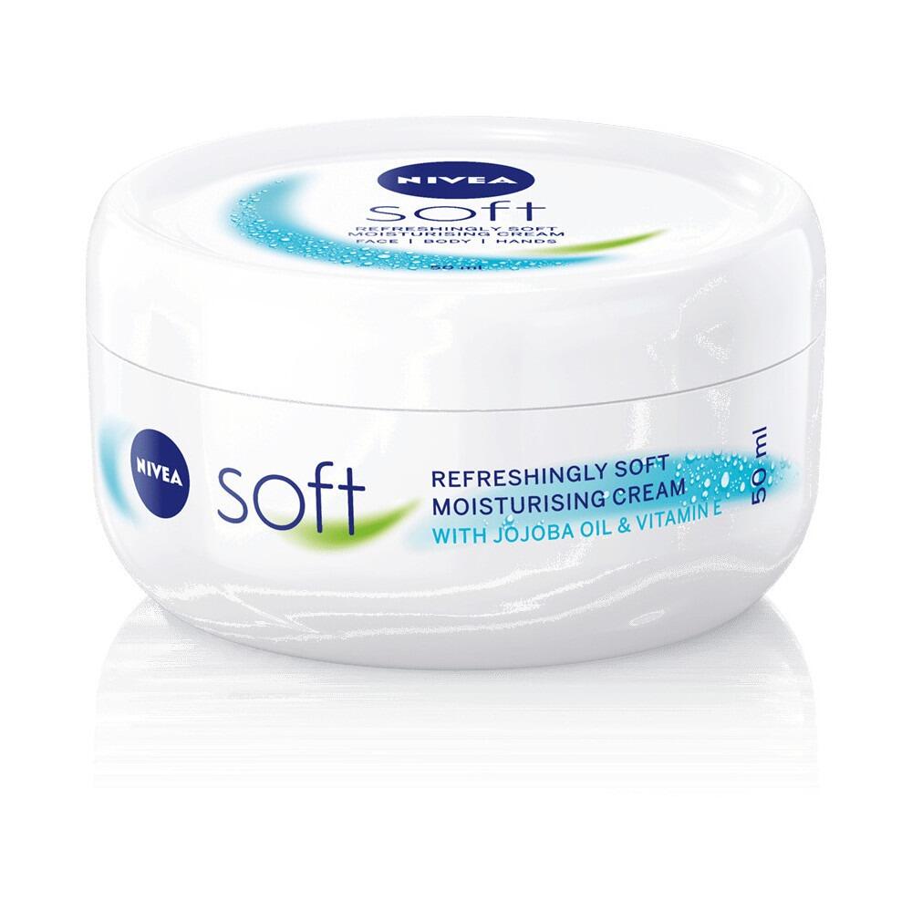Nivea Soft Moisturising Cream - 50ml (4pcs)
