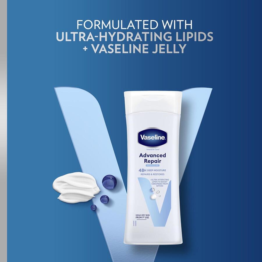 Vaseline Intensive Care Advanced Repair Unscented Body Lotion - 400ml