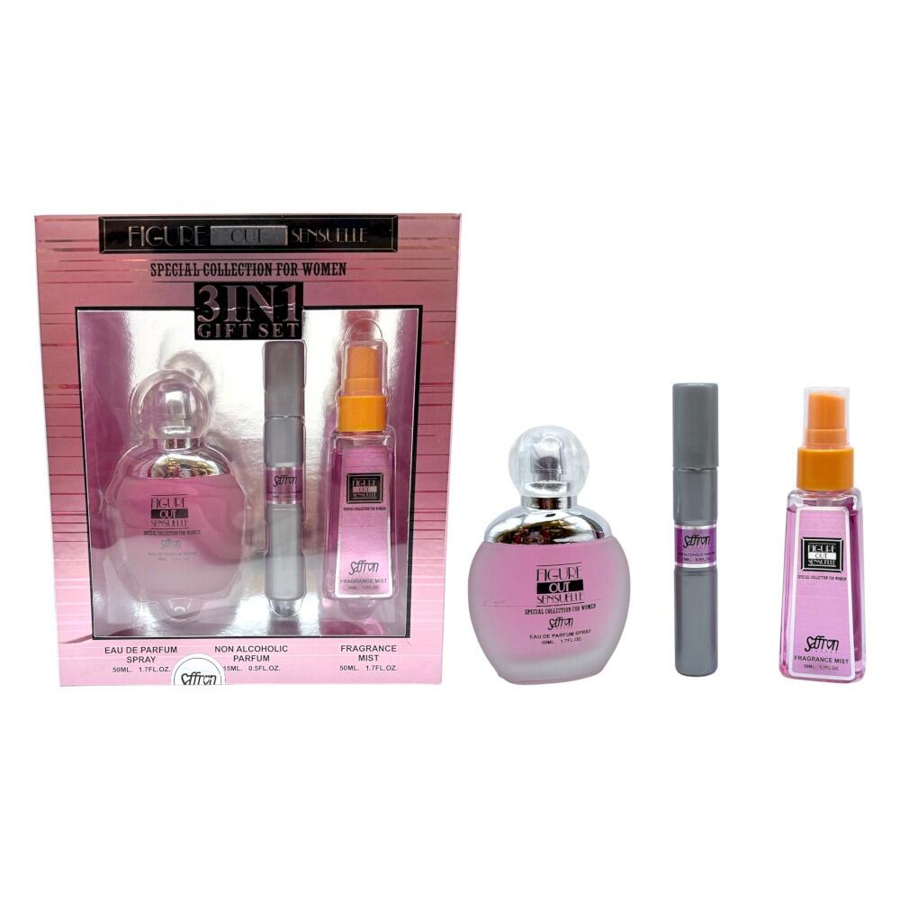 Figure Out Sensuelle 3in1 Gift Set (Ladies 3pcs Gift Set) Saffron