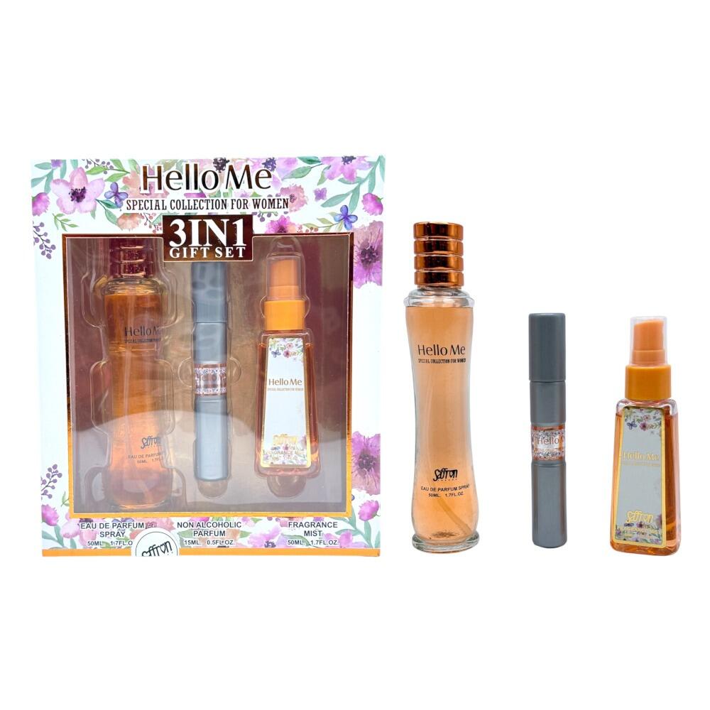 Hello Me 3in1 Gift Set (Ladies 3pcs Gift Set) Saffron
