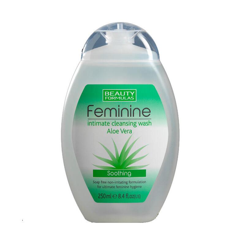Beauty Formulas Feminine Intimate Soothing Cleansing Wash with Aloe ...