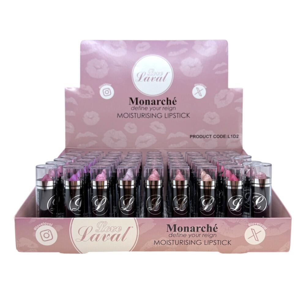 Laval Pure Colour Moisturising Lipstick - L1D2 (54pcs) (Assorted)
