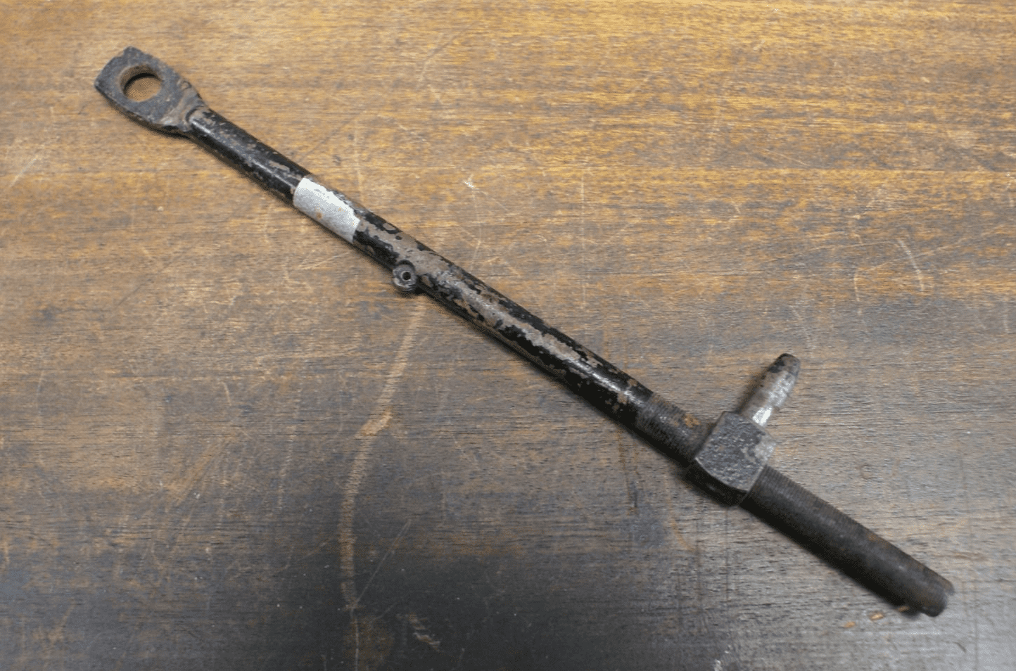 1956-1962 C1 CorvetteClutch Push RodUsed OEM worn swivel