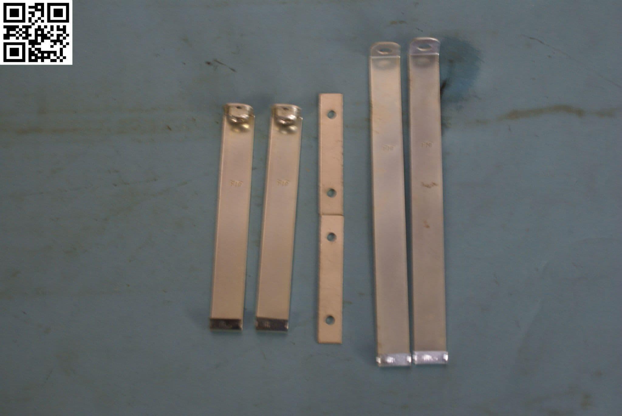 1964-72 Corvette Expansion Tank Strap Set used