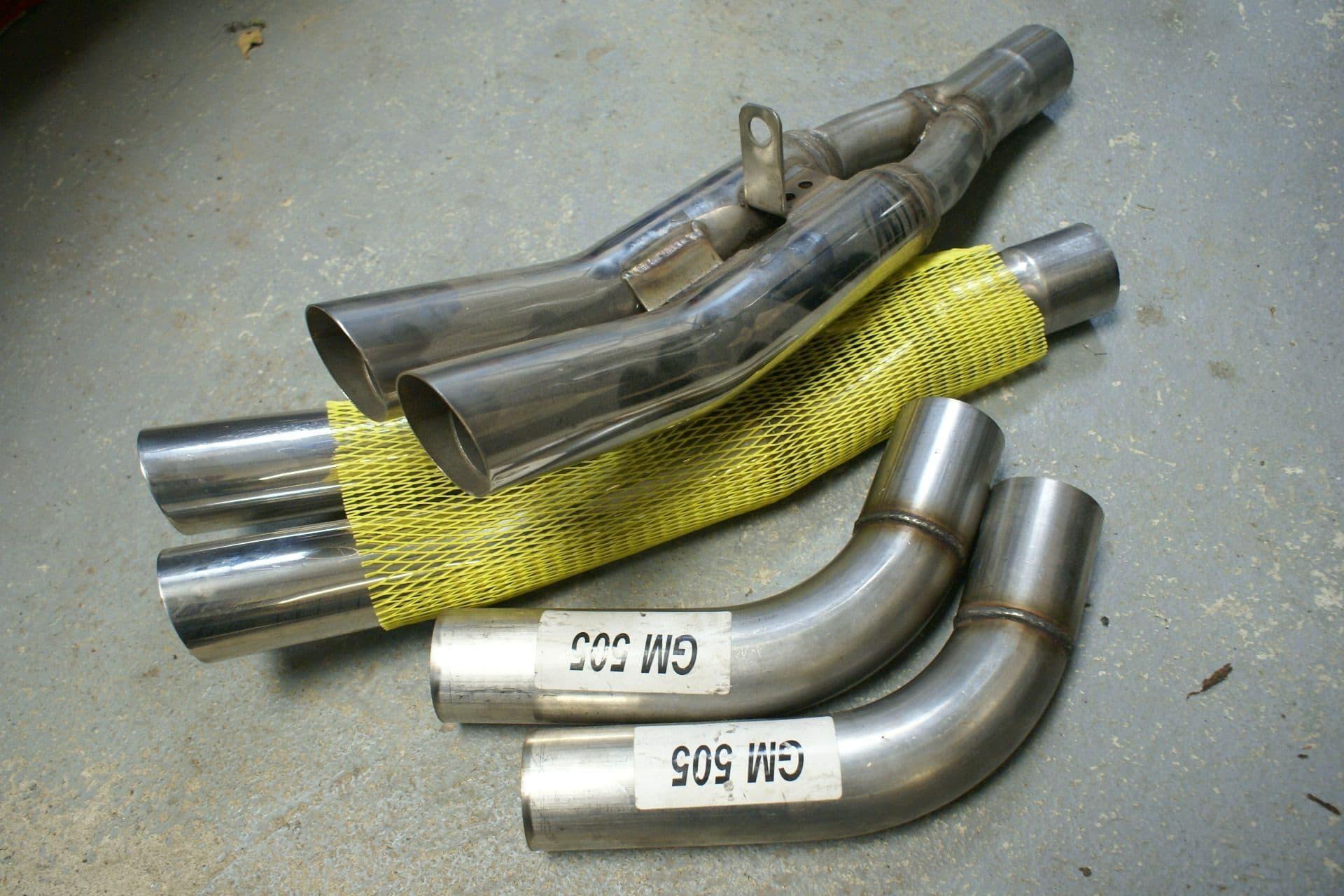 1984-1990 C4 Corvette Claremont Monza Eliminator SS Tail Pipes W/BendsNew