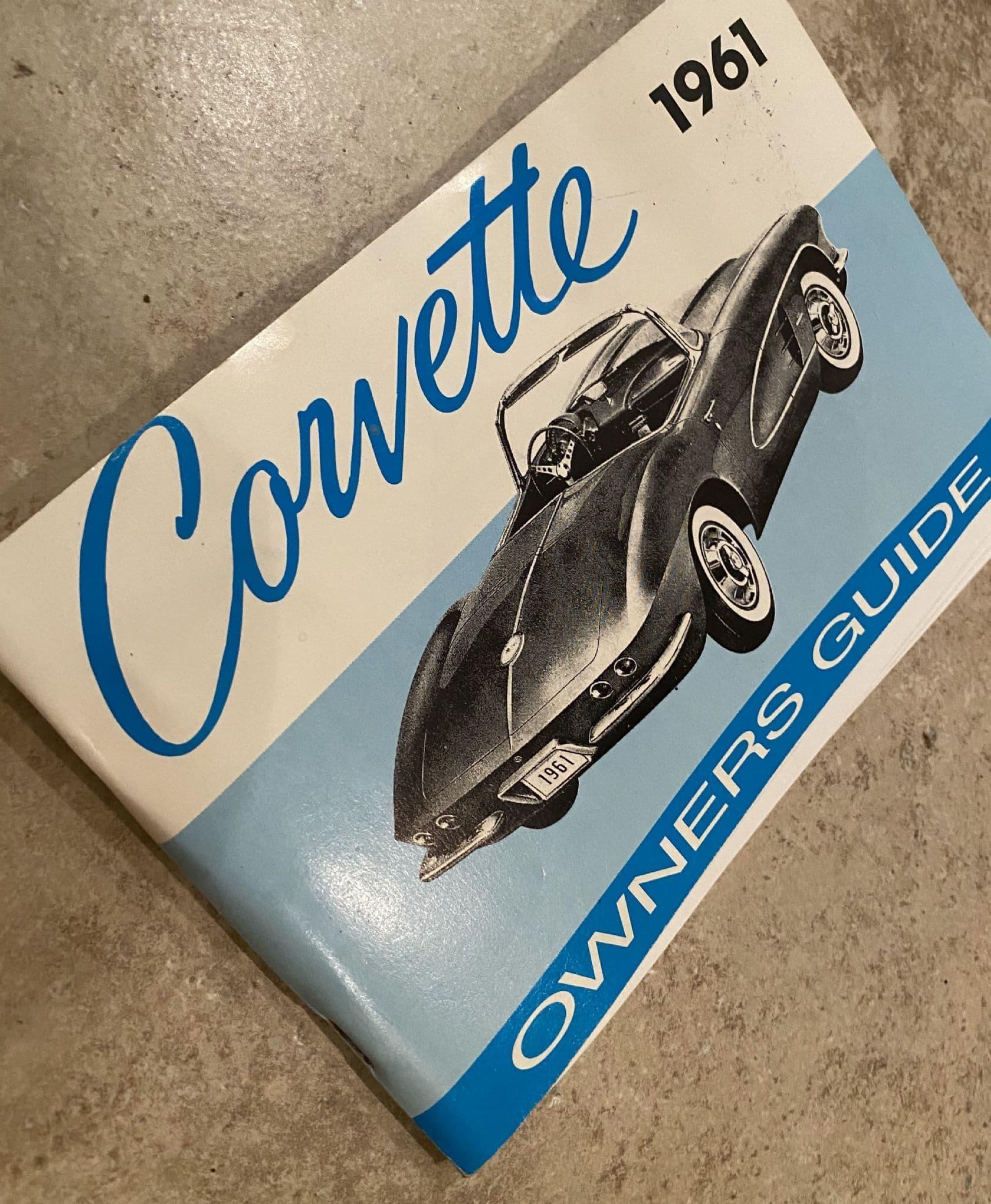 1969 Corvette Gm Guide Book