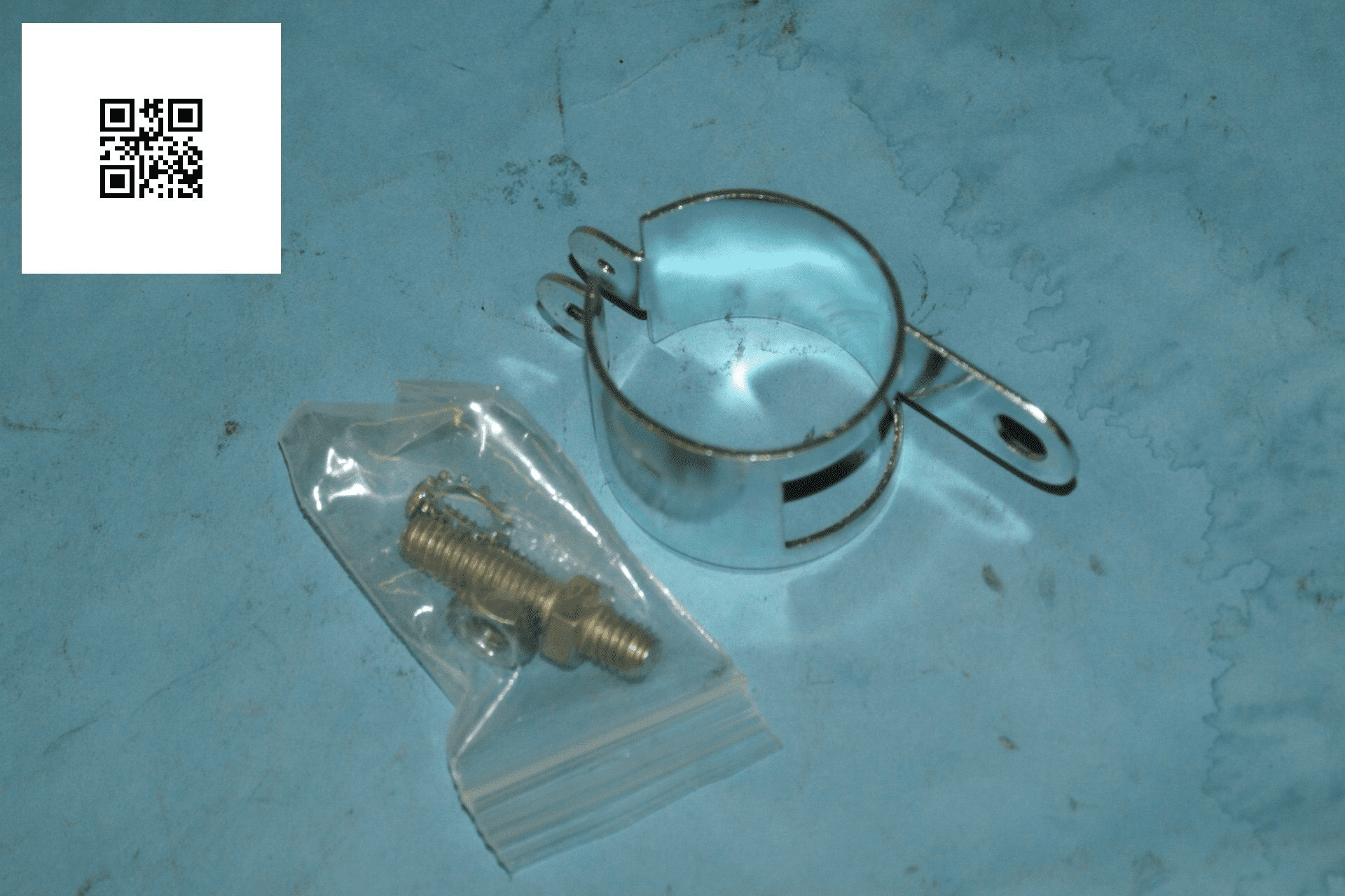 1963-1965 Corvette C2 Fuel Filter Bracket 300hp gf-90 w/stud New