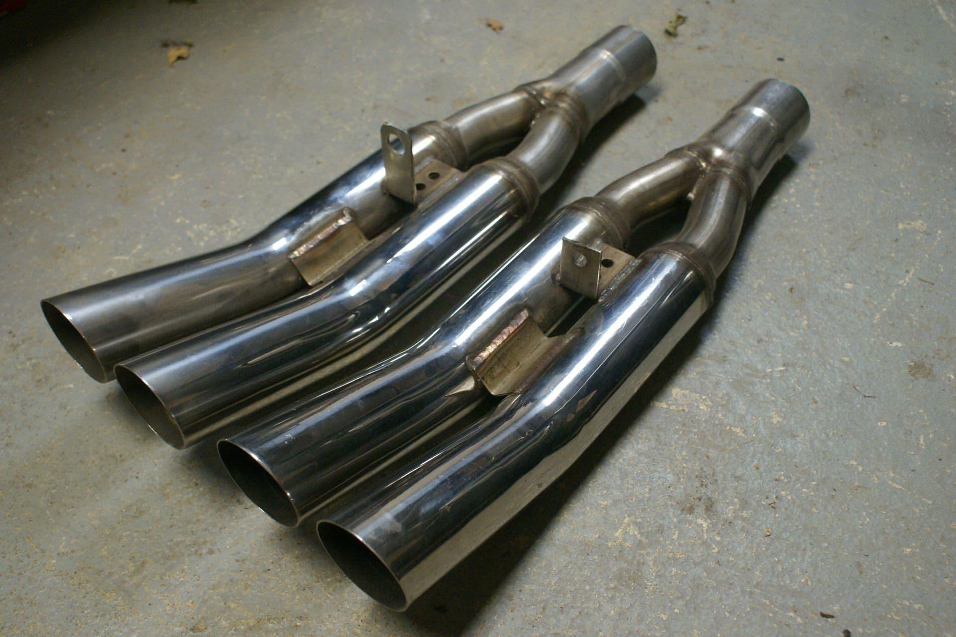 1984-1990 C4 Corvette Claremont Monza Eliminator SS Tail Pipes W/BendsNew
