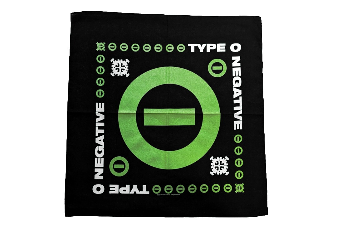 Type O Negative - Negative Symbol Official Bandana