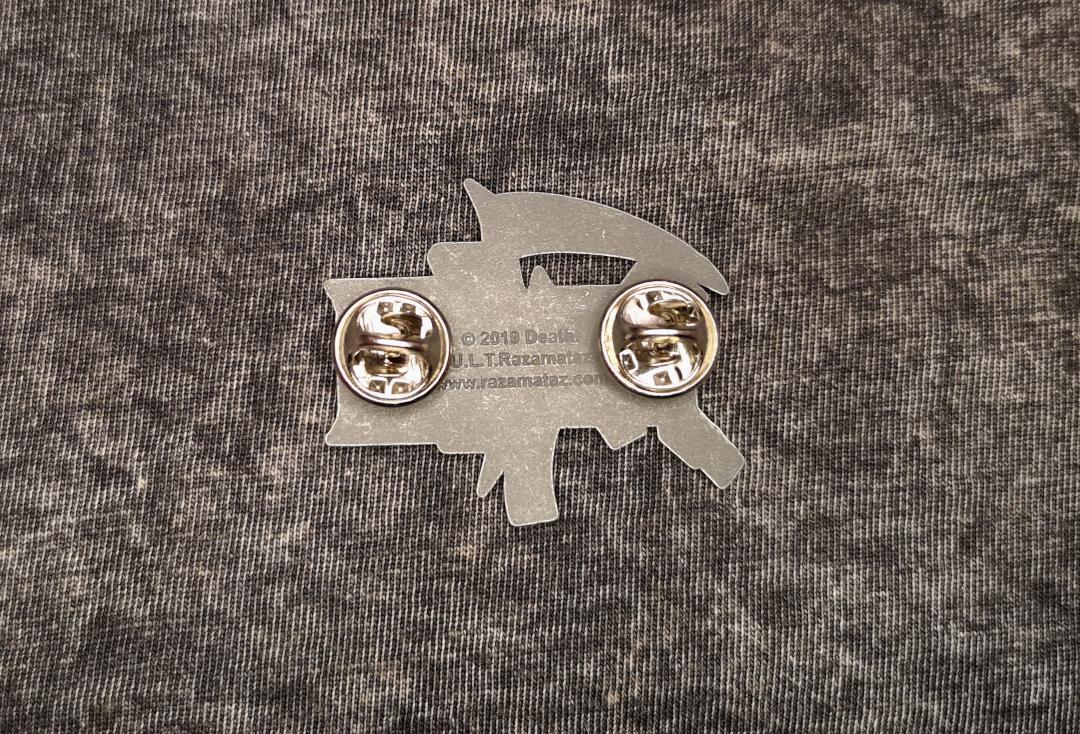 Death - Logo Official Metal Pin Badge