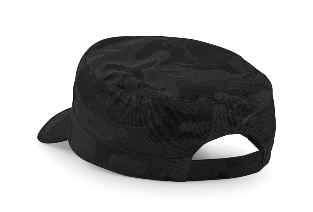 Midnight Camo Plain Cadet Cap