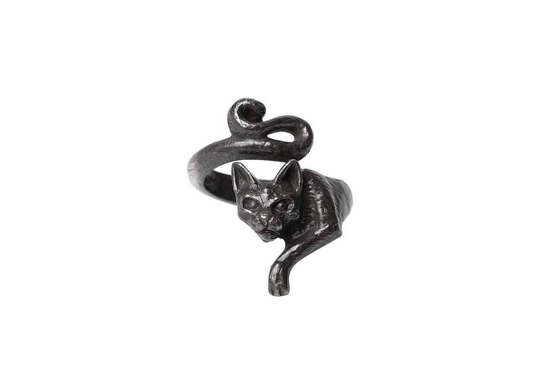 Le Chat Noir Alchemy Gothic Pewter Ring