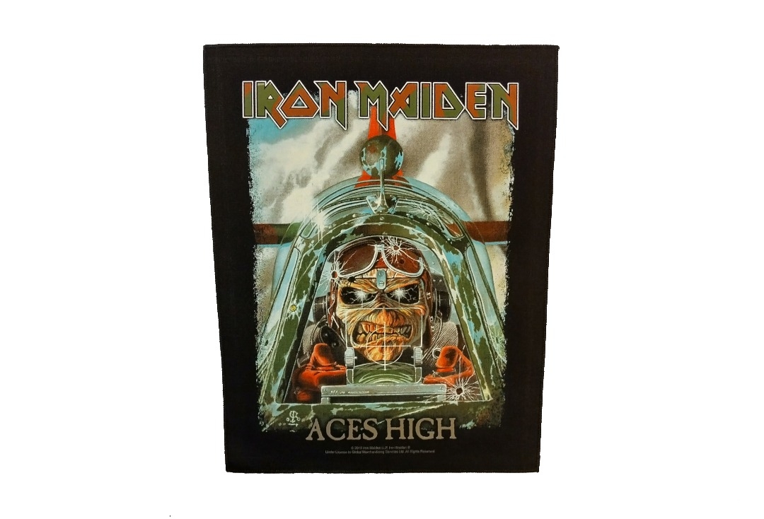 Iron Maiden - Aces High Printed Back Patch
