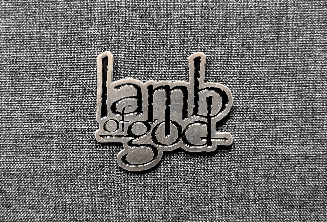 Lamb Of God - Logo Official Metal Pin Badge