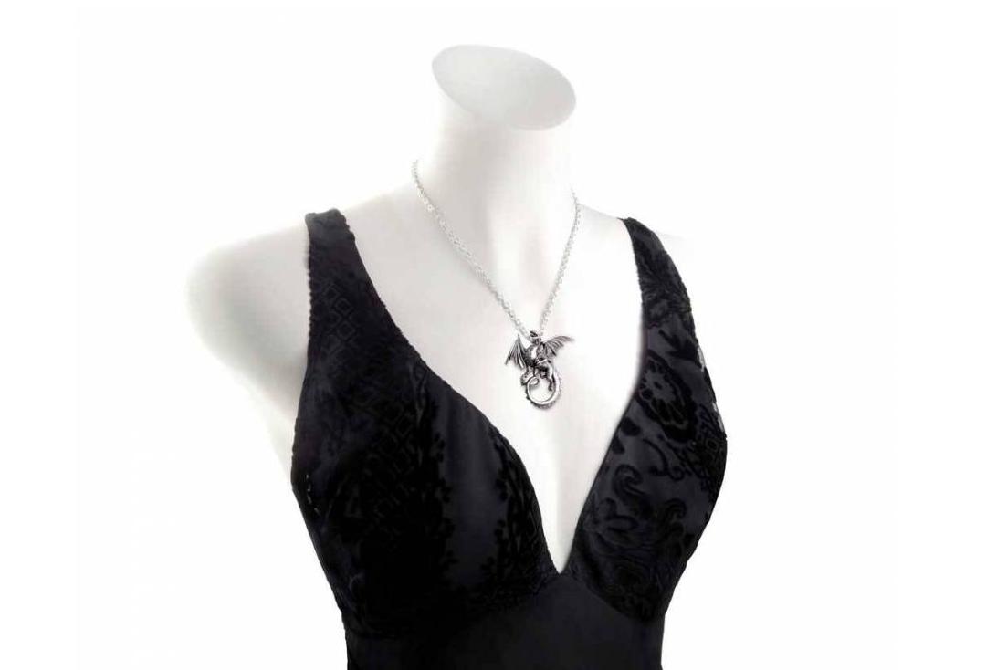 The Whitby Wyrm Alchemy Gothic Pendant