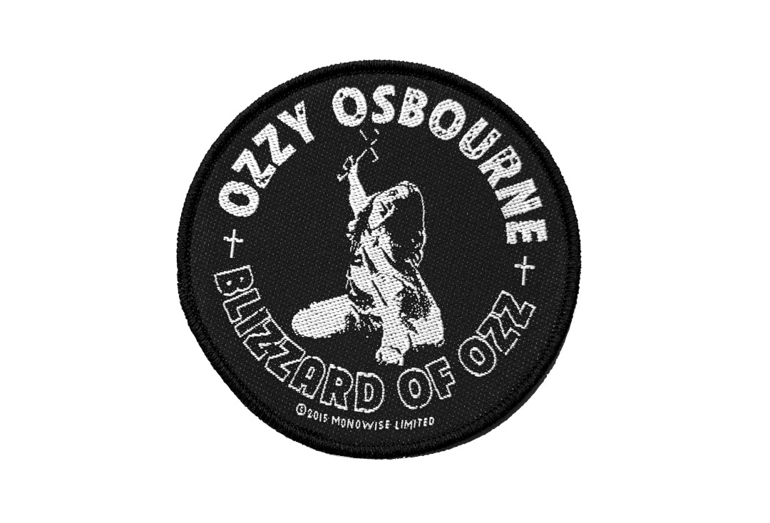 Ozzy Osbourne - Blizzard Of Ozz Sew On Woven Patch