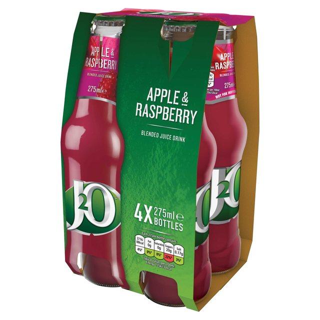 J2O APPLE & RASPBERRY 6x4x275ml