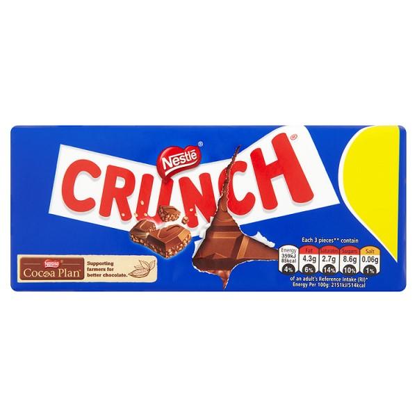 NESTLE CRUNCH MILK BLOCK PM1.00 16x100g