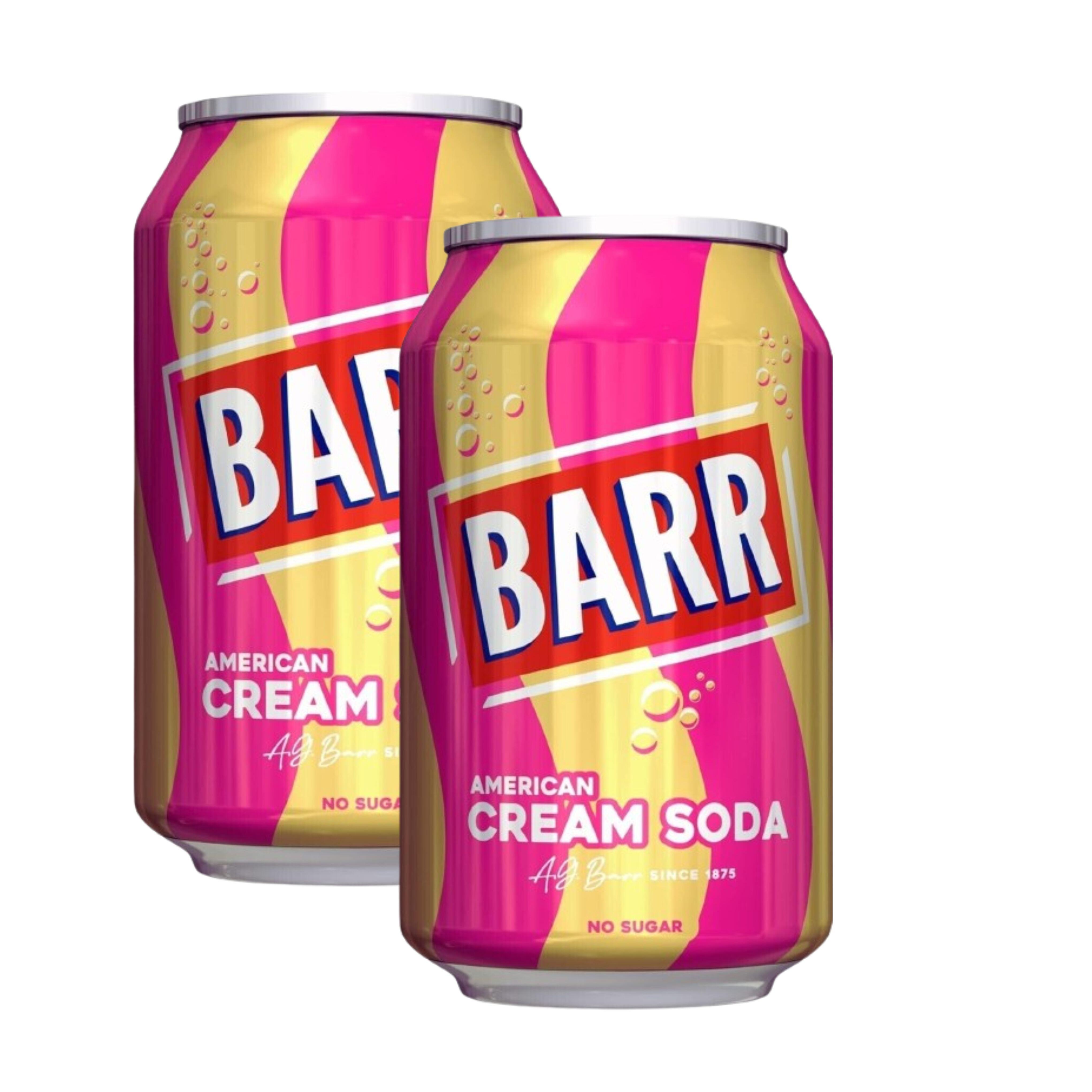 Barr Cream Soda Cans 24x330ml