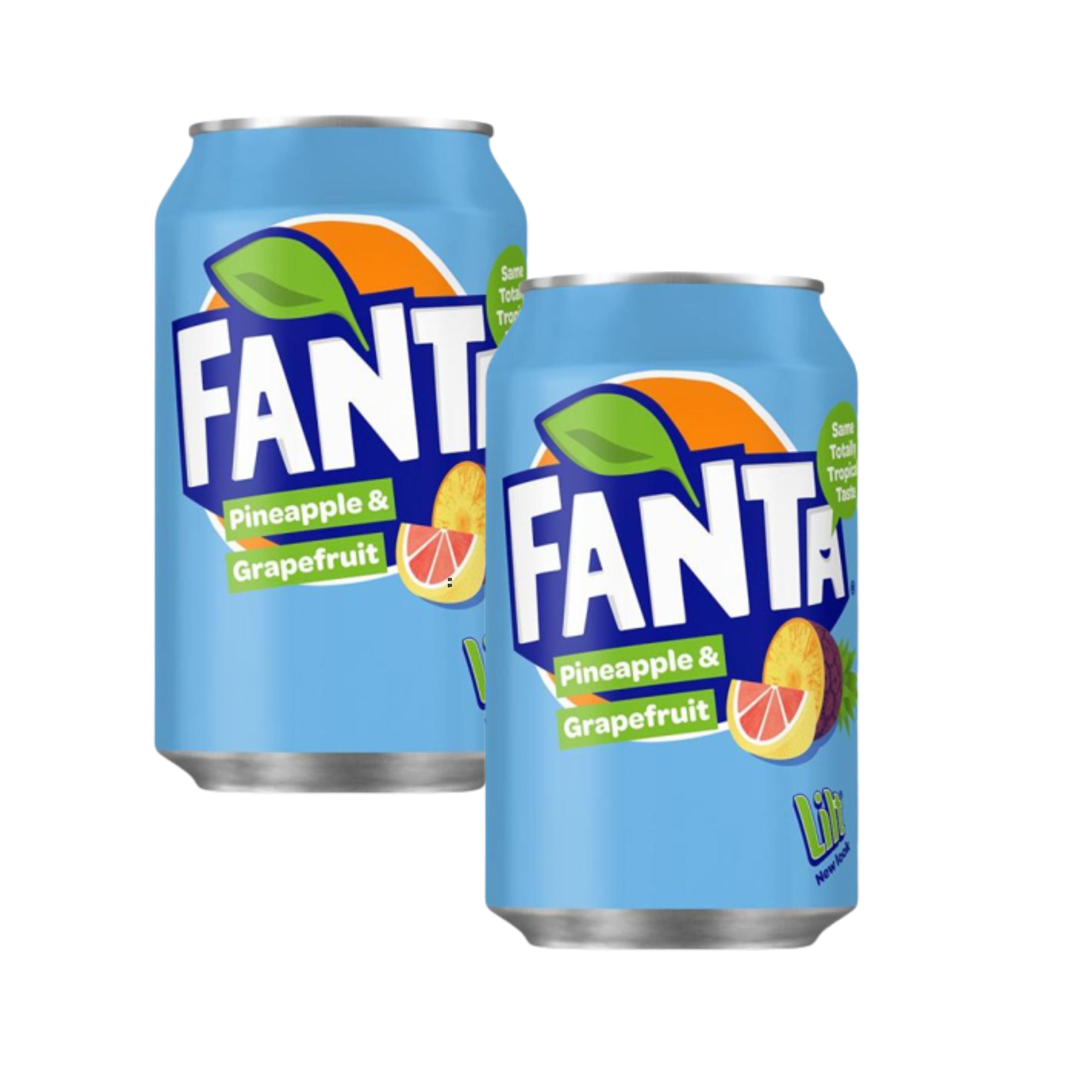 Fanta Pineapple & Grapefruit (GB) Cans 24x330ml