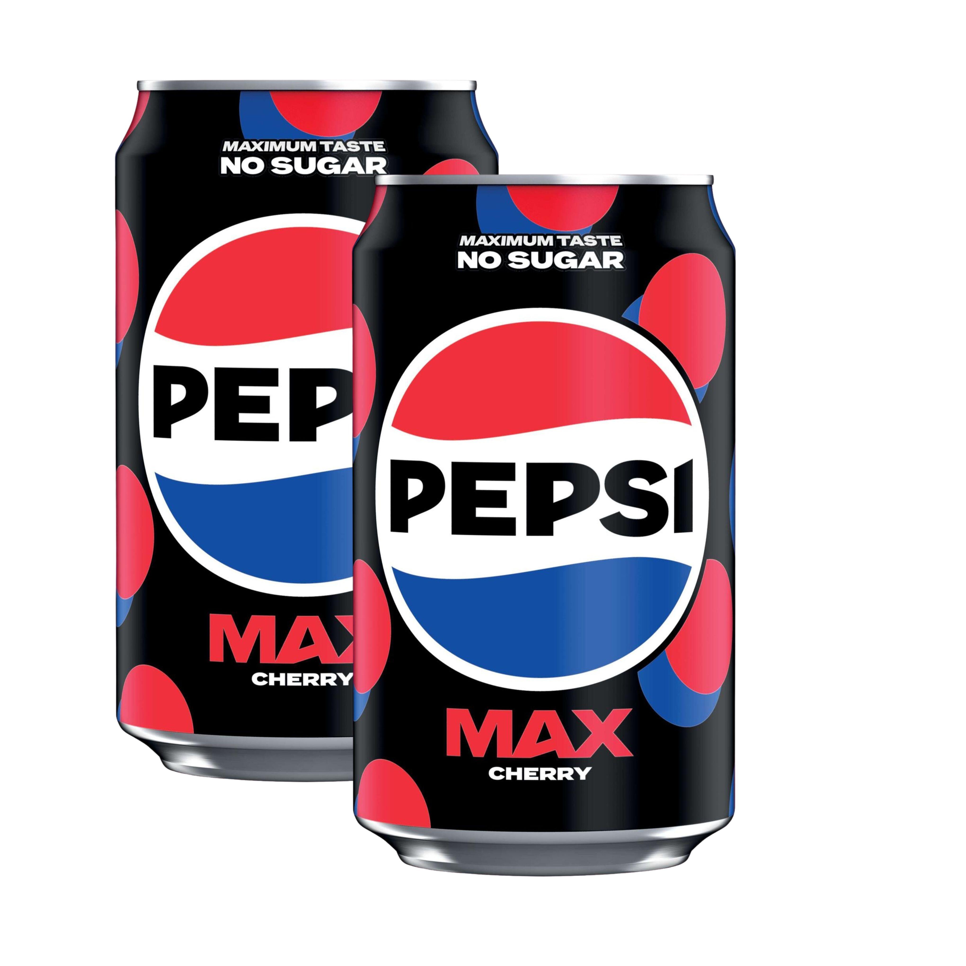 Pepsi Max Cherry (GB) Cans 24x330ml