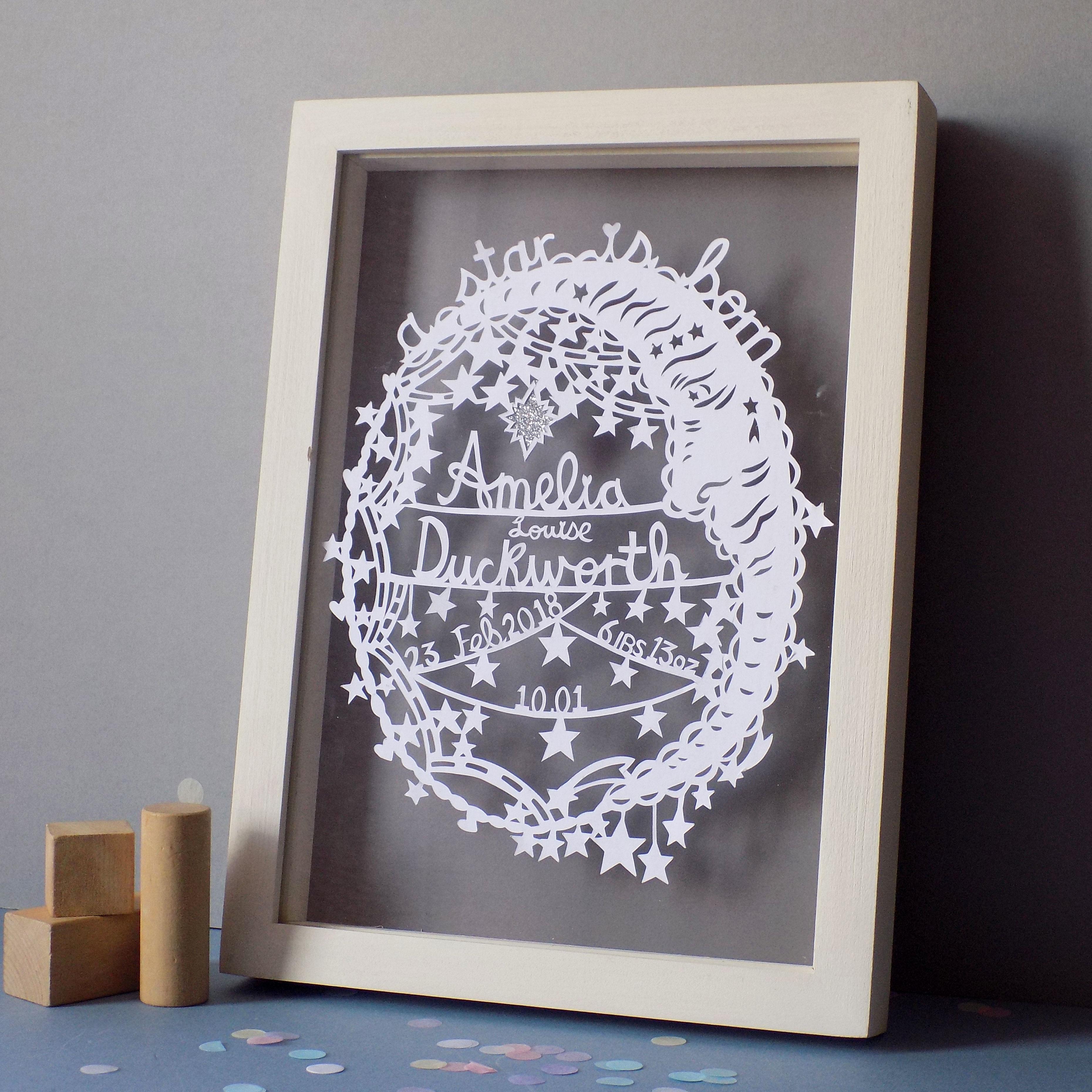 House Paper cut Portrait | Miss Bespoke Papercuts
