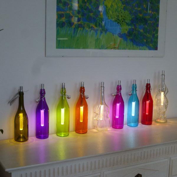 The Bottle Lamp Kit - Transform a Wine Bottle Into a Table Lamp!