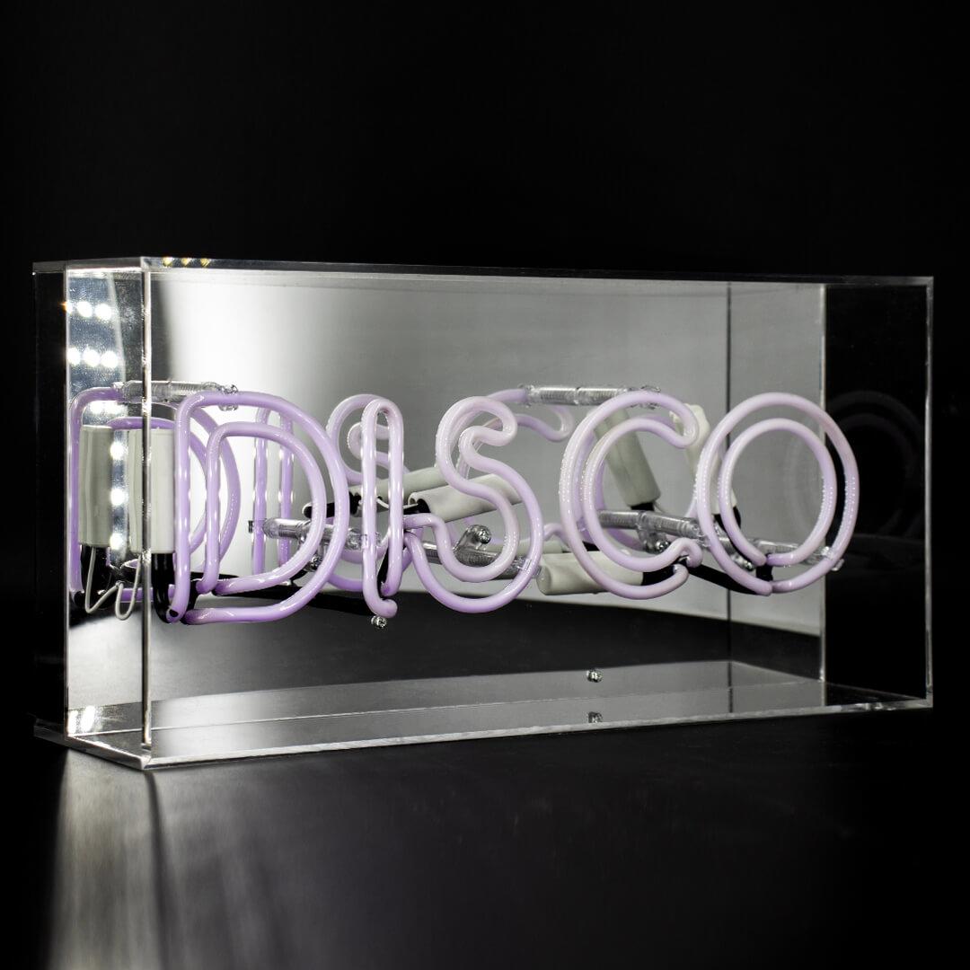 Neon 'Disco' Box Light