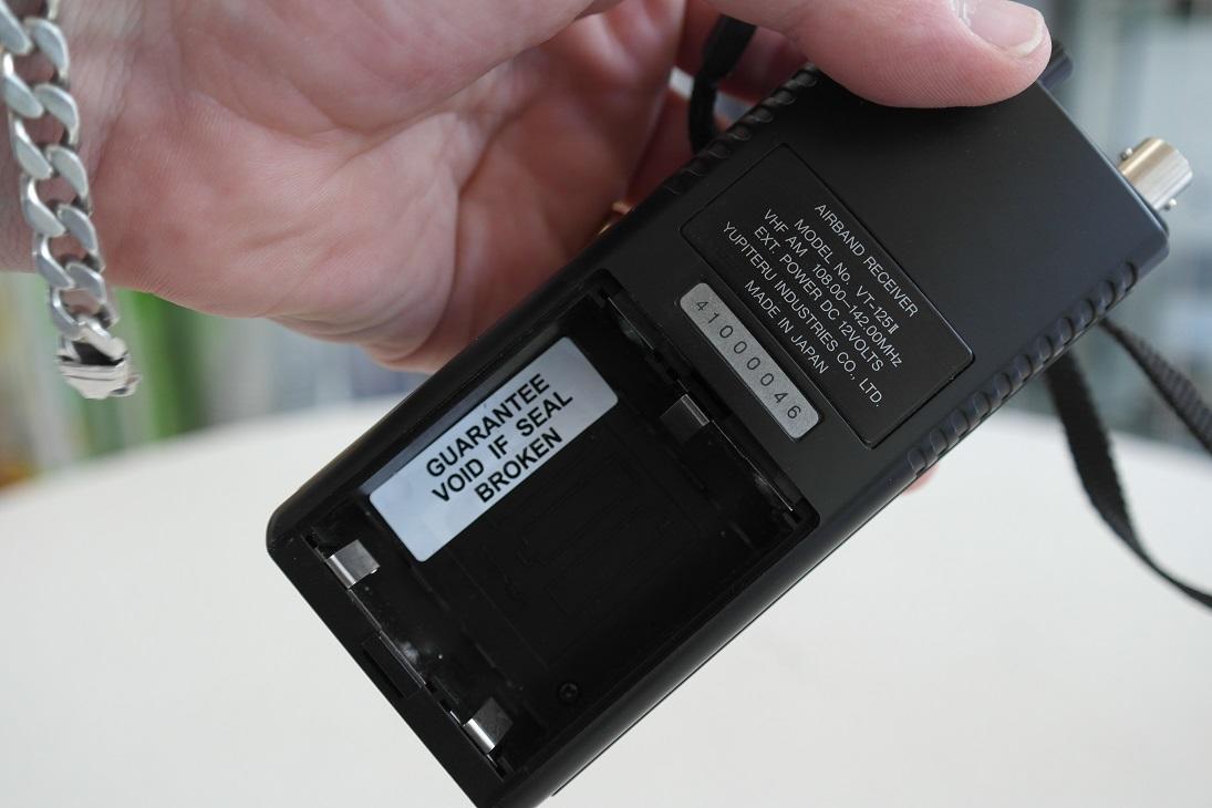 Second Hand Yupiteru VT-125MK II Air Band Scanner - RW UK