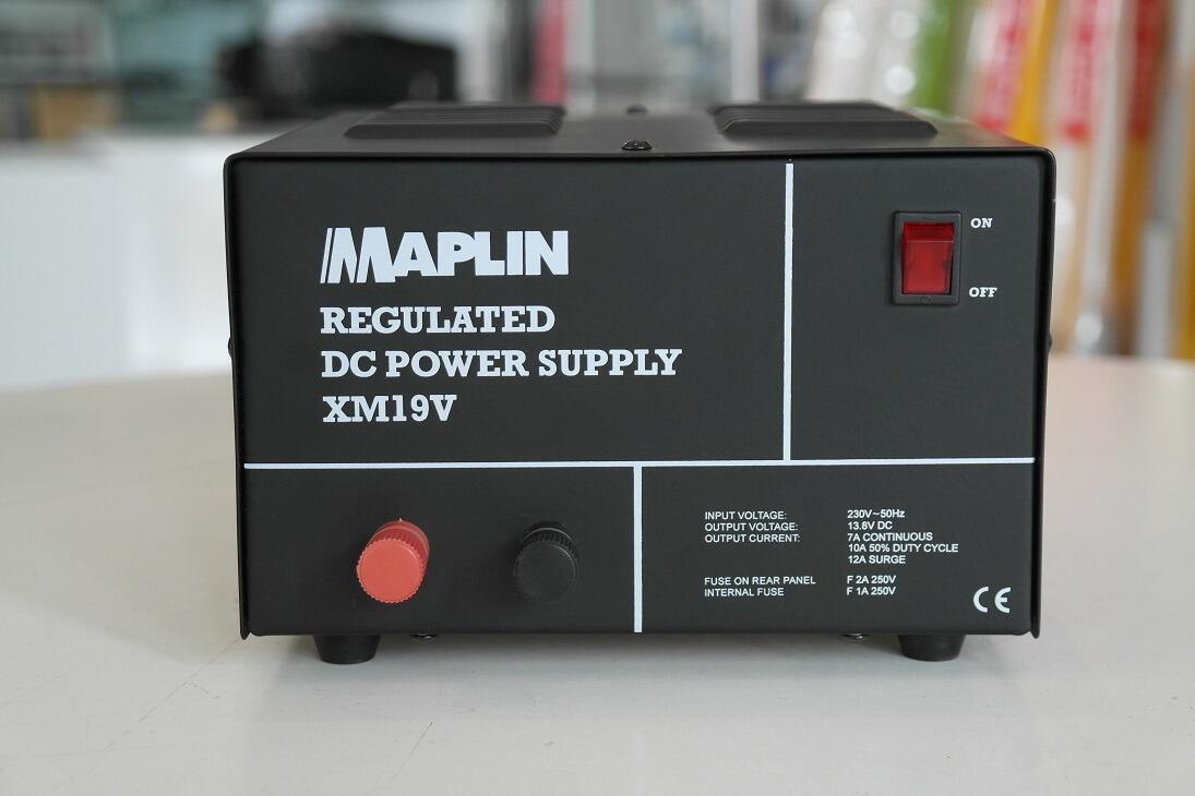 Second Hand Maplin XM-19V 10 Amp Linear Power Supply - Radioworld UK