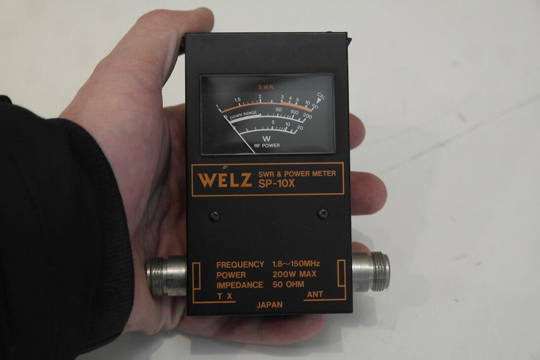 Second Hand Welz SP-10X HF+2m SWR Meter - radioworld