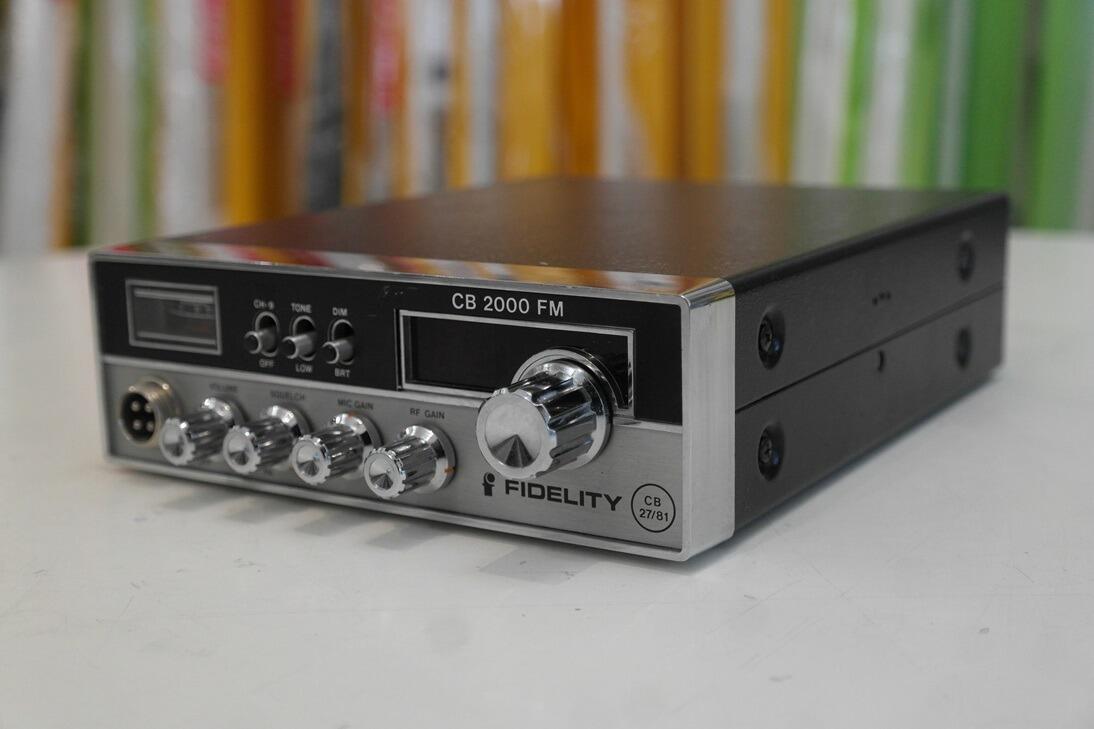 Second Hand Fidelity CB 2000 FM CB 27 MHz FM Mobile Transceiver - Radioworld UK