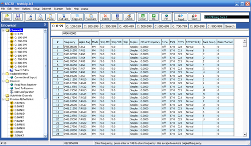 Butel Software for Uniden, GRE & AOR Scanners – Radioworld UK