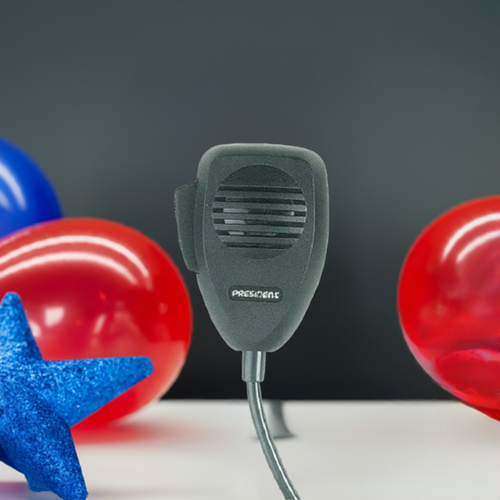 Astatic D104M6B is an amplified 4-pin ceramic power CB microphone ...