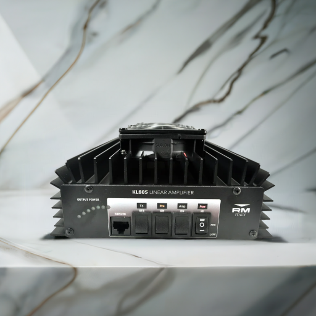 RM Amplifiers KL-805 27MHz AM/FM/SSB 1kW 24V Watt Linear - Radioworld UK