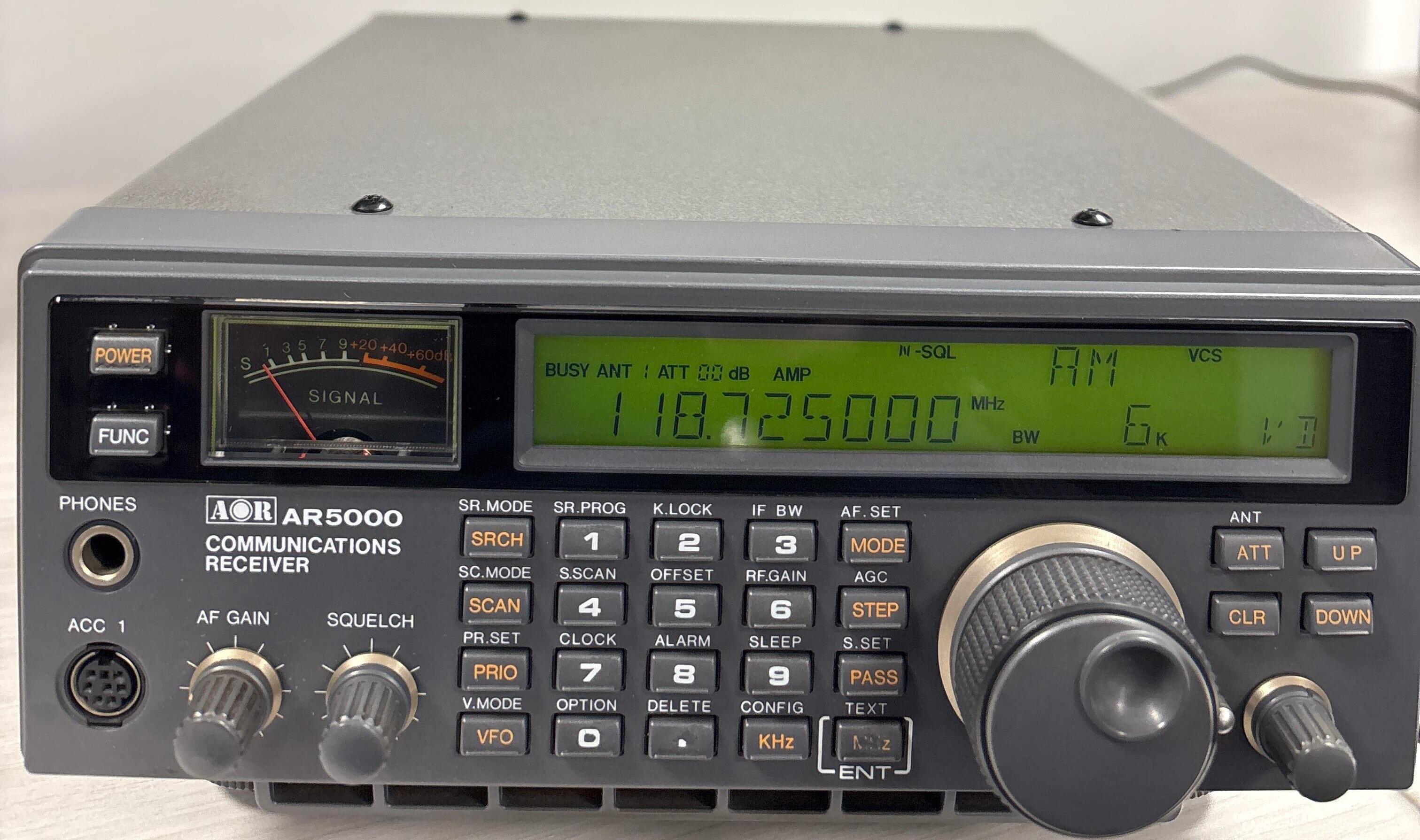 Second Hand AOR AR5000 All Mode Wide Band Communications Receiver ...