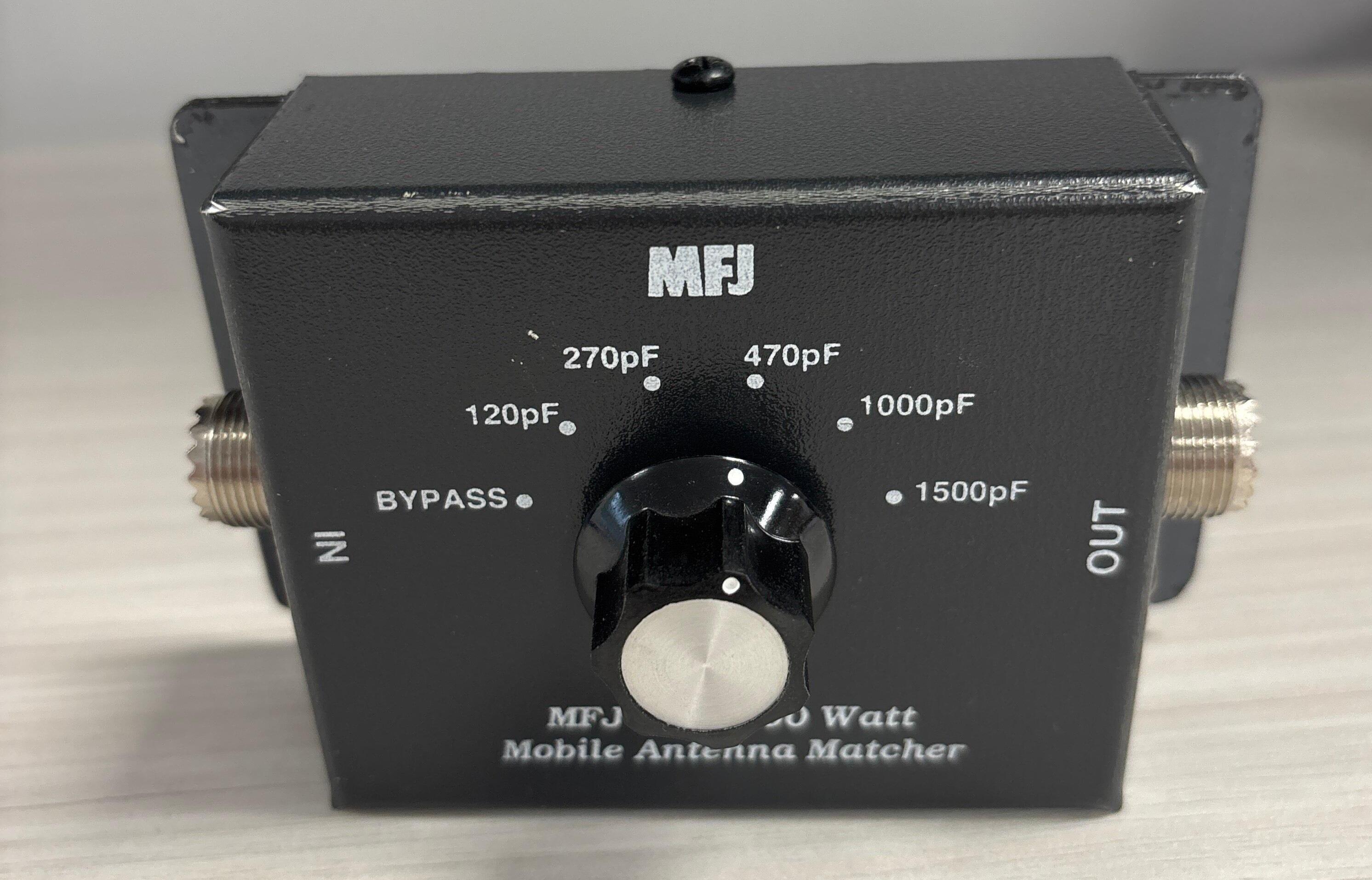 Second Hand MFJ 910 200w mobile HF matcher covers 10-80m - Radioworld UK