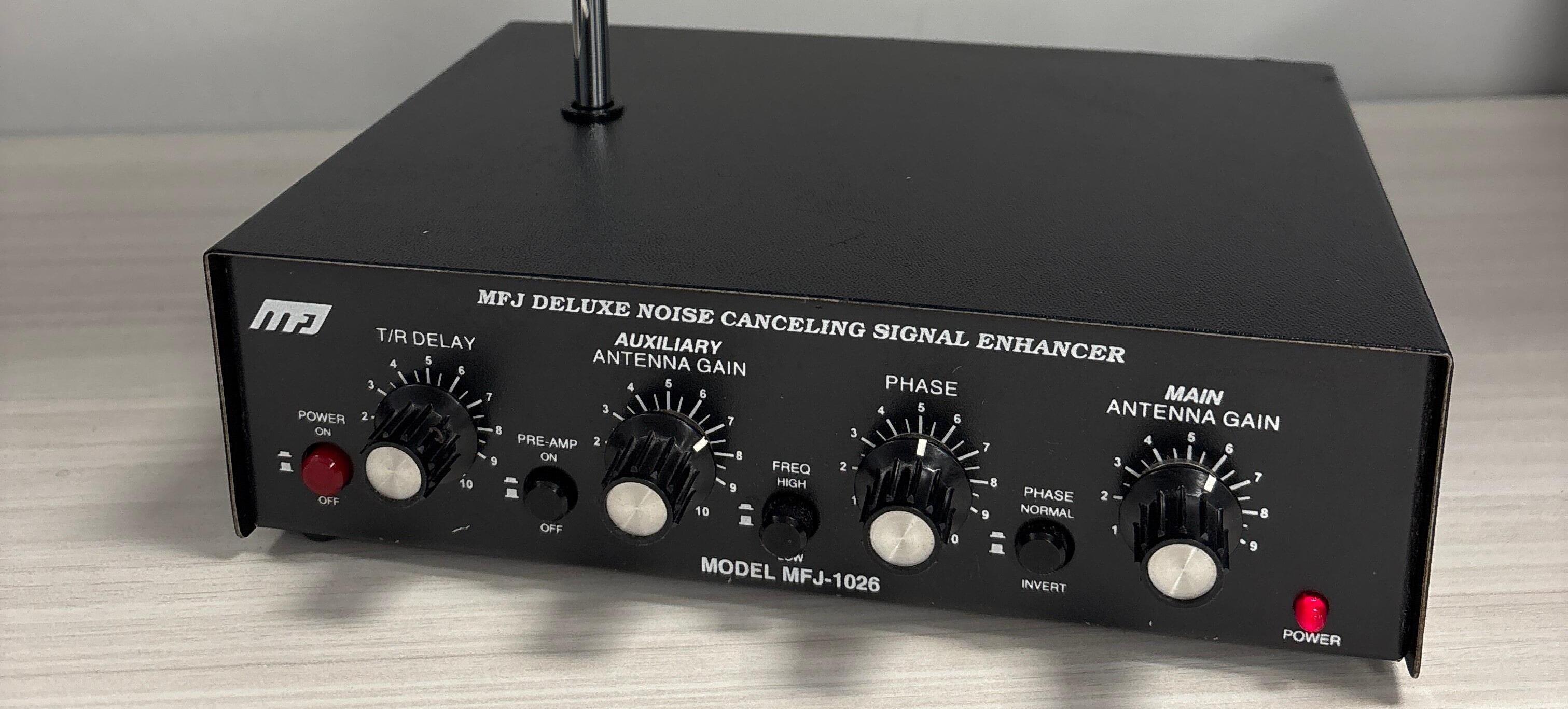 Second Hand MFJ-1026 Active Antenna 1.8–30 MHz with Noise Canceller ...