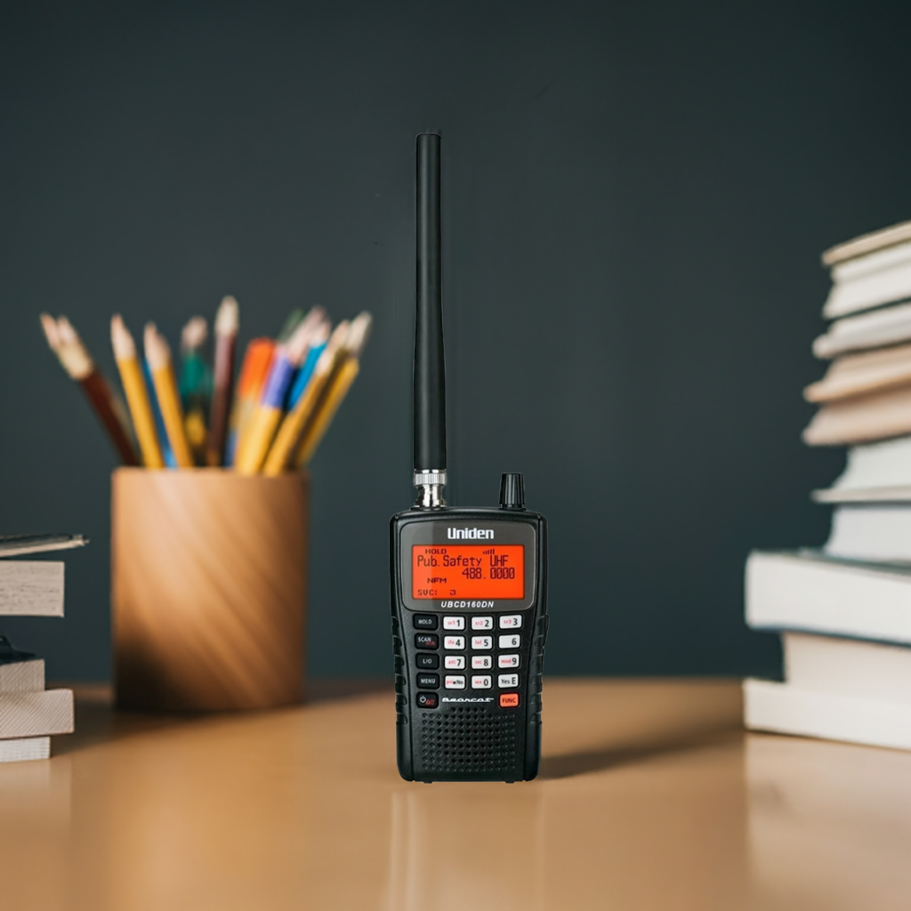 Uniden UBCD160DN Portable Digital Scanner dPMR, DMR & NXDN – Radioworld UK