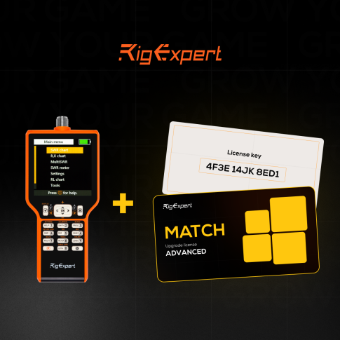 RigExpert MATCH Base Antenna & Cable Analyzer – 0.1–70 MHz (Upgradable ...
