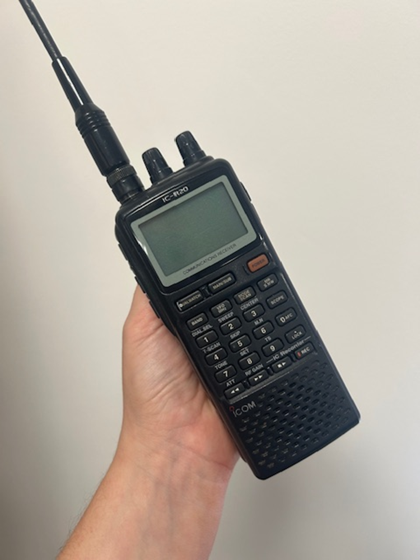 Second Hand Icom IC-R20 Wide Band Receiver Scanner | 0.150 – 3305 MHz