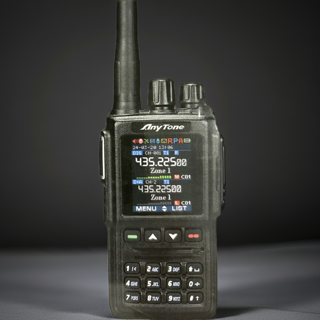 Second Hand Anytone AT-D168UV VHFUHFDMR Handheld Transceiver at ...