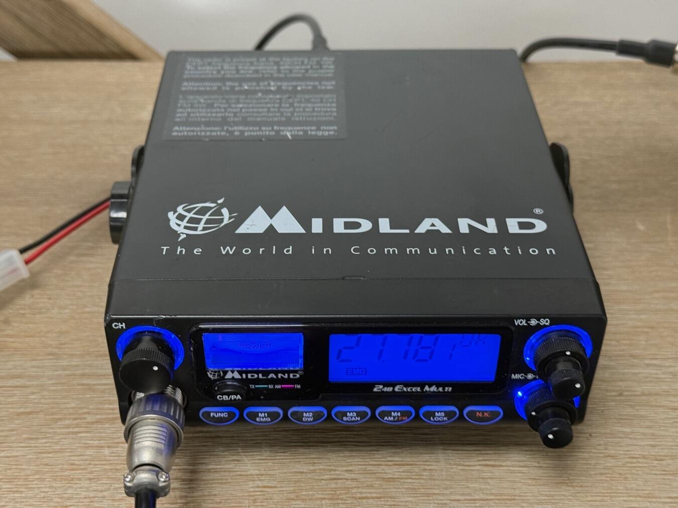 Second Hand Midland 248 Excel AM/FM CB Radio | Radioworld