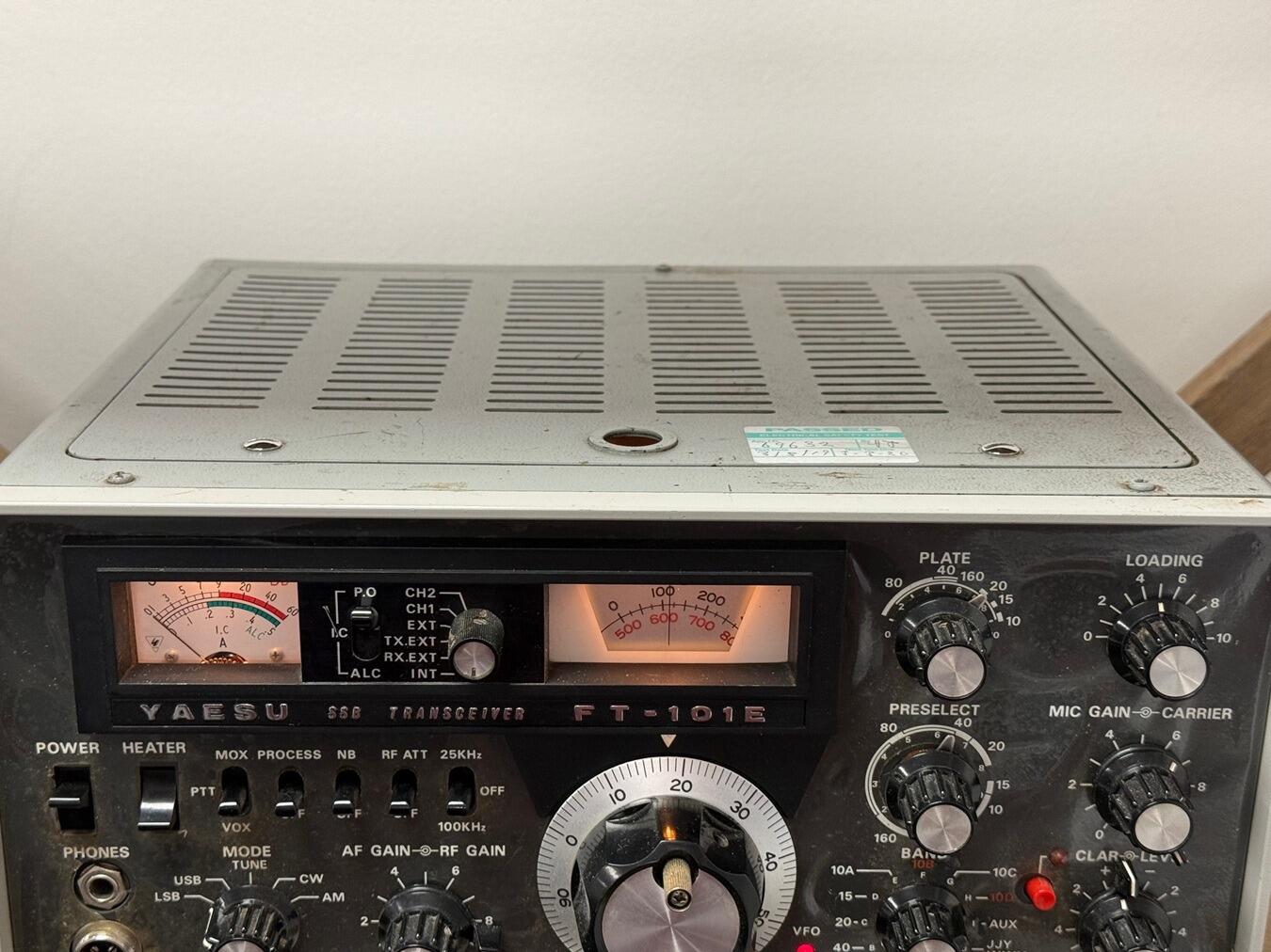 RESCUE RIGS Yaesu FT-101E HF Transceiver – No Output | Radioworld