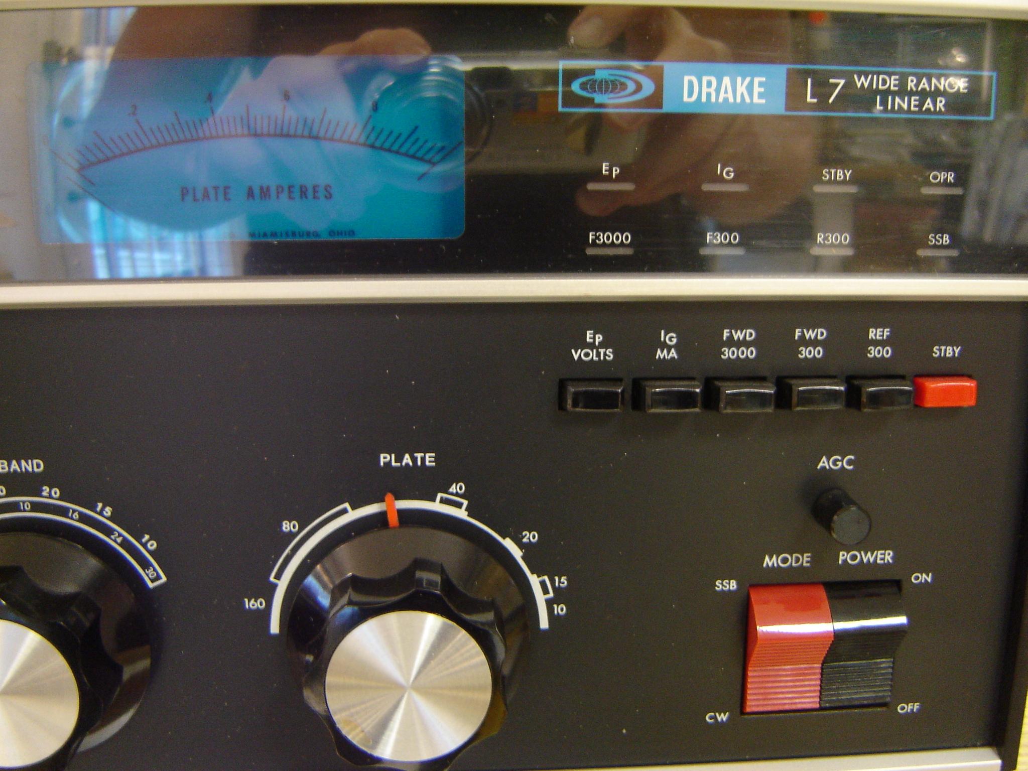 Second Hand Drake L-7 2000 watts input on SSB and 1000 watts - r