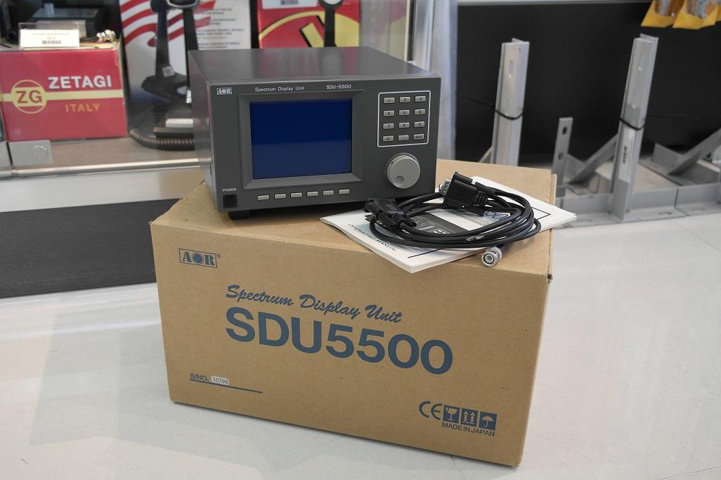 Second Hand AOR SDU-5500 Receiver Spectrum Scope - RW UK